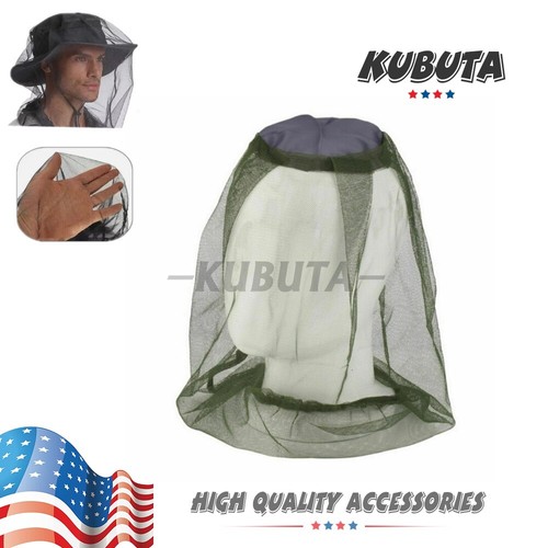 1x Anti-Mosquito Bug Bee Insect Head Net Hat Cap Sun Protections ...