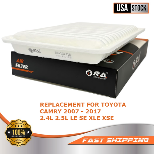 10171 Engine Air Filter for TOYOTA CAMRY 2007 - 2017 2.4L 2.5L LE SE ...