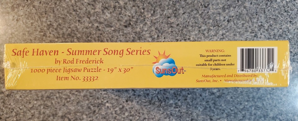 NEW SunsOut 1000 piece puzzle SAFE HAVEN - SUMMER SONG SERIES | eBay