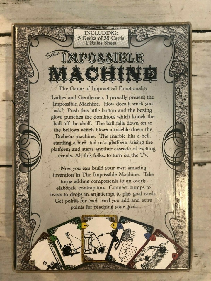 Sandstorm The Impossible Machine Glowfly games - Card game TB2 ...