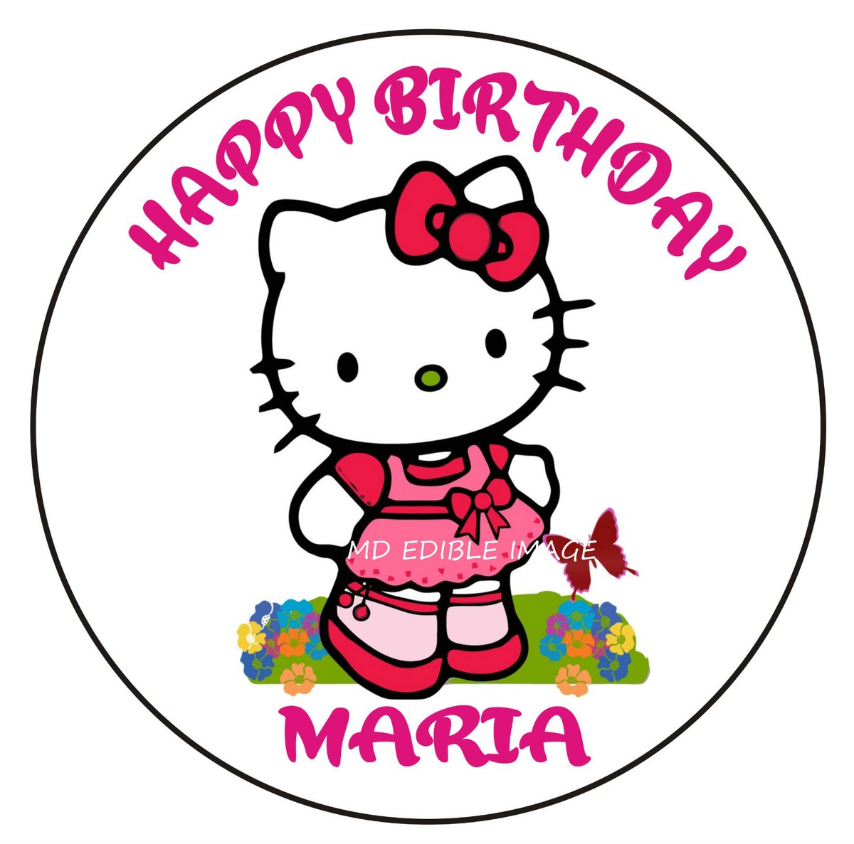 Hello Kitty Cake Topper