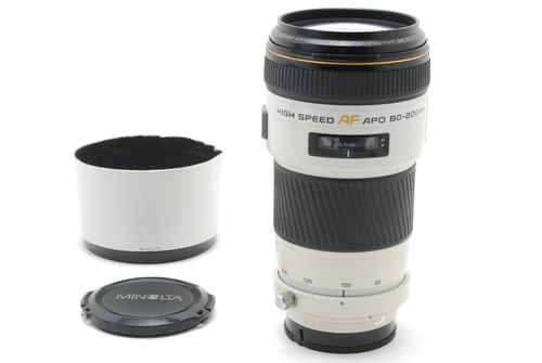 【NMINT】MINOLTA HIGH SPEED AF APO TELE ZOOM 80-200mm f/2.8 G Lens Hood ...