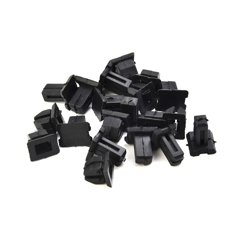 10pcs Panel Clips Plastic Retainer W124 R129 W140 W202 Nylon Black Hot ...