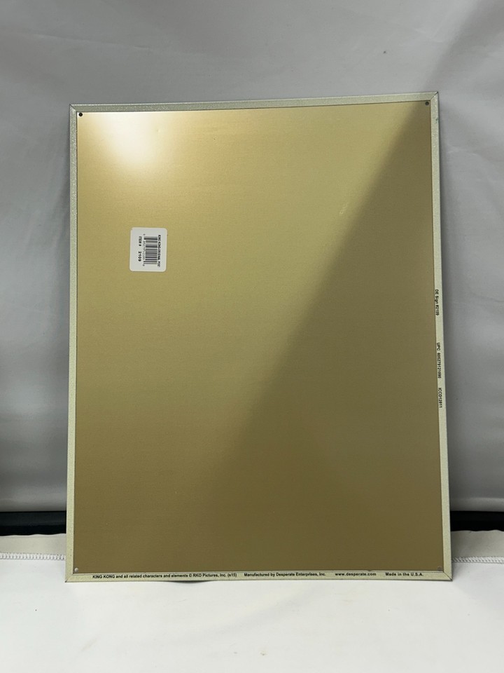 rko pictures repop of the movie sign for king kong metal sign ...