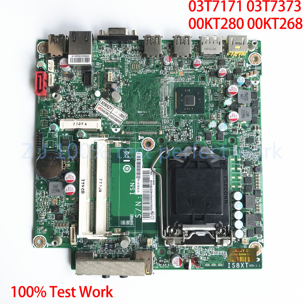 FOR Lenovo ThinkCentre Tiny M73 M73E M93 M93P IS8XT Motherboard 03T7171 ...
