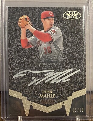 2019 Topps Tier One Tyler Mahle On Card Break Out Autograph 05/10 | eBay