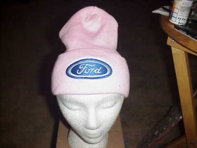 Ford ladys winter knit Ski Cap (Pink) | eBay
