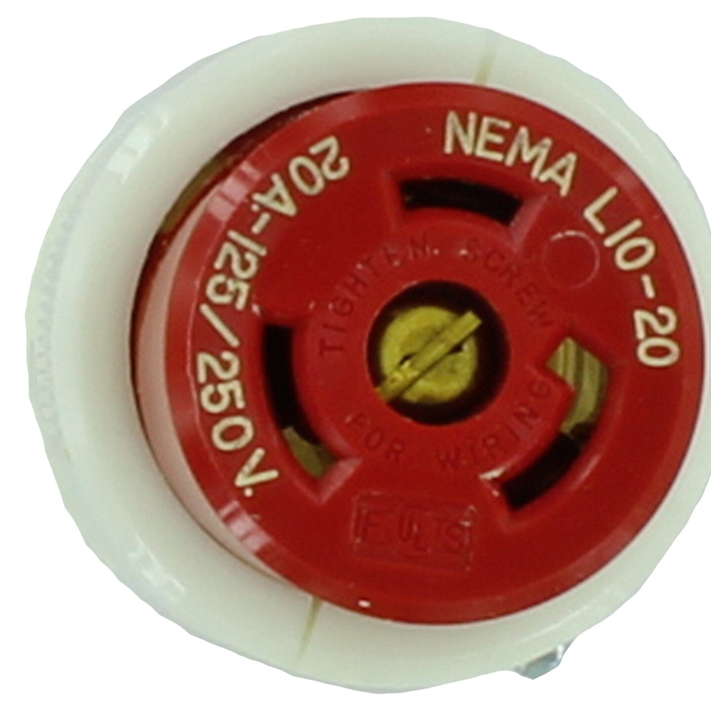 Leviton L10-20 Locking Connector Female Plug 20a NEMA L10-20r 125/250v ...