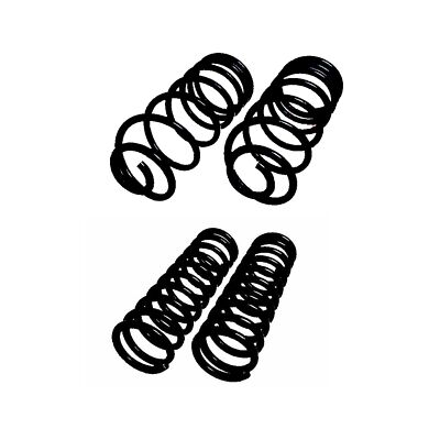 Lesjofors Front STD and Rear Cargo Coil Springs Kit for Cadillac ...