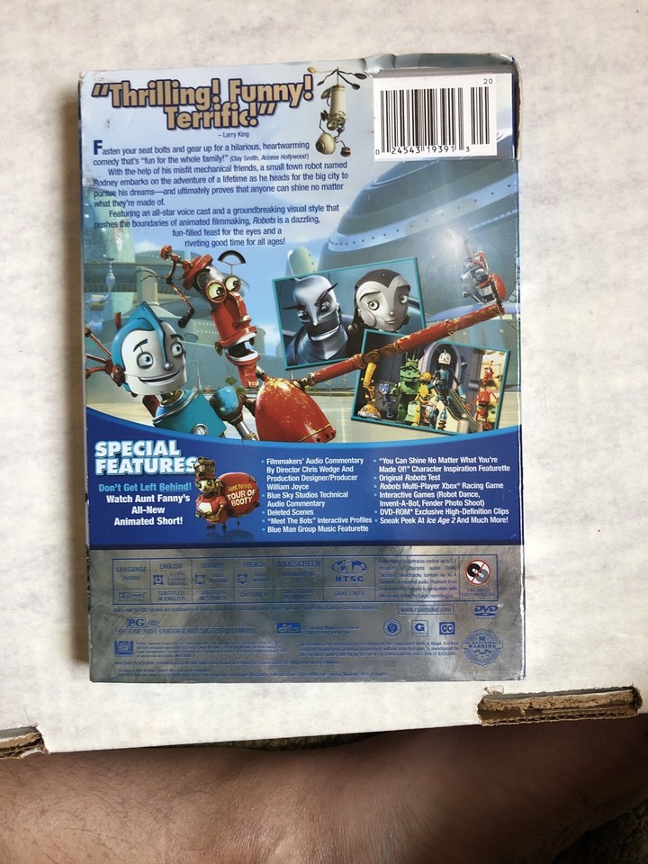 Robots (DVD, 2005) Widescreen 20th Century Fox 24543193913| eBay