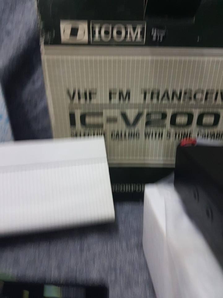 ICOM V200T VHF gma transceiver selective calling with 5_tone capability ...
