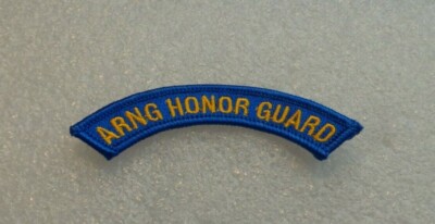SSI,ARMY PATCH, TAB, ARMY NATIONAL GUARD, HONOR GUARD, GOLD LETTERS | eBay