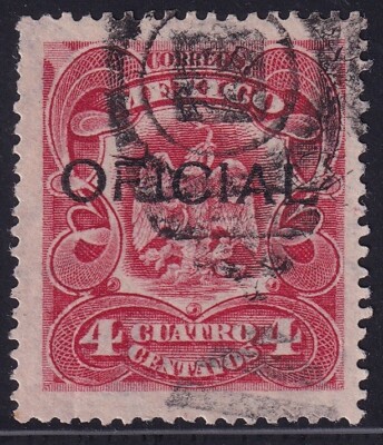 ucr52 Mexico 1910 Porfirian eagles oficial Sc#O67 | eBay