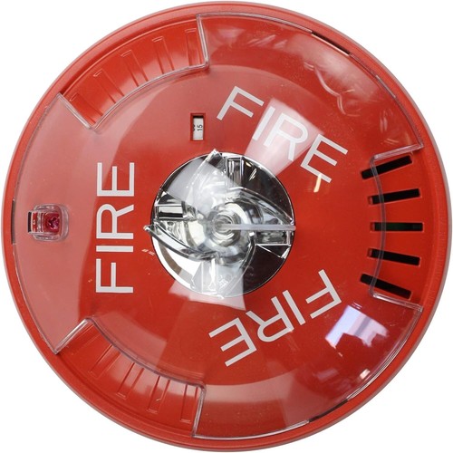 Cooper Wheelock Exceder HSRC 127459 Red Ceiling Mount Fire Alarm Horn ...