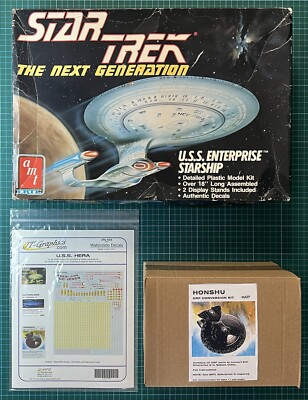 Star Trek Nebula USS Hera Enterprise NCC-1701-D 1:1400 Model Kit AMT ...