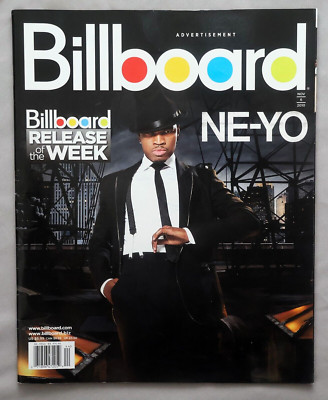 Billboard Magazine: November 6, 2010. Ne-Yo cover, Sade rear. | eBay