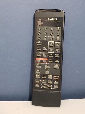 matsui tv remote control TVR 141 - Works | eBay