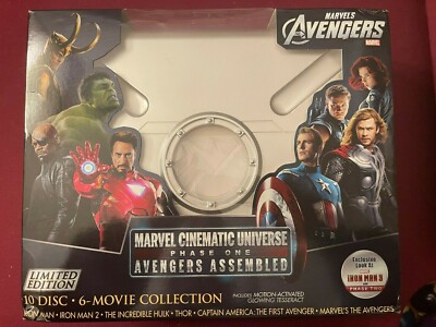 Marvel Cinematic Universe: Phase One - Avengers Assembled Blu-ray Box ...