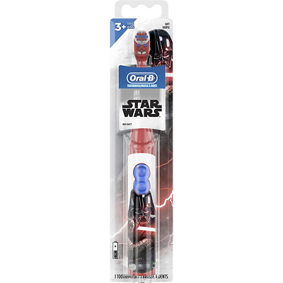 Oral B Star Wars Darth Vader Kids Battery Powered Soft Electric ...
