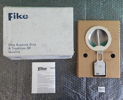 🆕️ Fike SRL Rupture Disc Size 3 14.07 PSIG @ 72 Degrees F Stainless ⚡️ ...