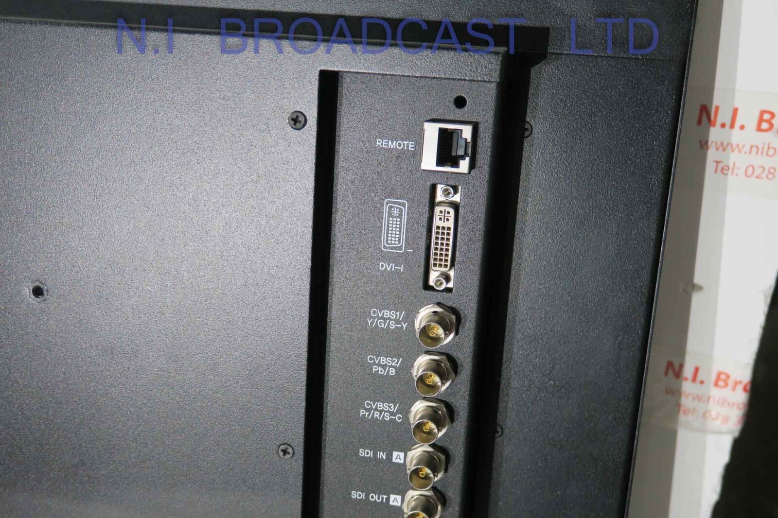 TV Logic lvm-240W 24inch LCD monitor with SDI, HDSDI, compsoite, YUV ...