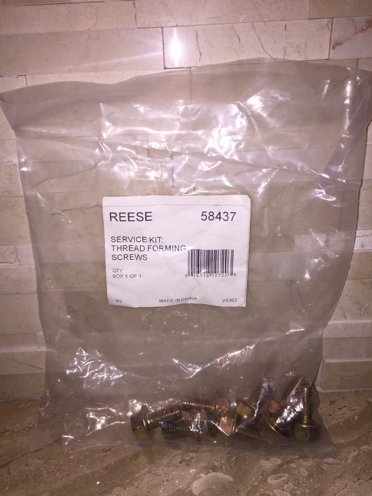 REESE SERVICE KIT THREAD FORMING SCREWS 58437 | eBay