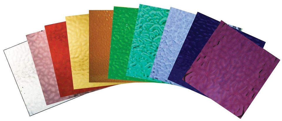 Stained Glass sheets - Spectrum & Wissmach All Glass Variety packs_Free ...