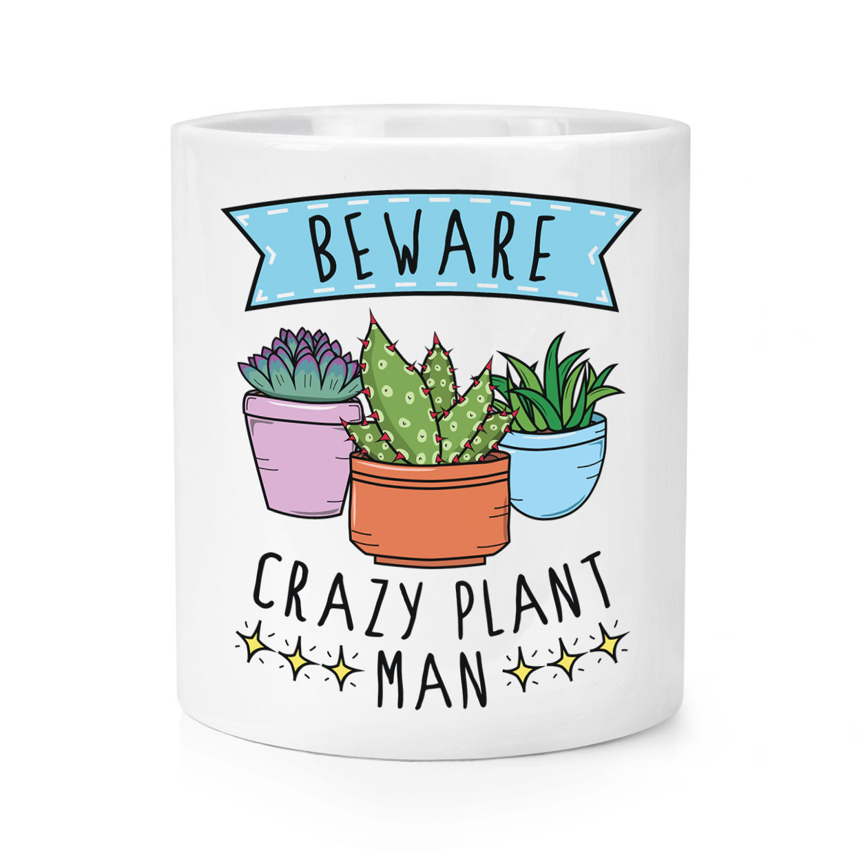 Beware Verrückte Pflanze Mann Makeup Pinsel Bleistift Topf - Lustig ...