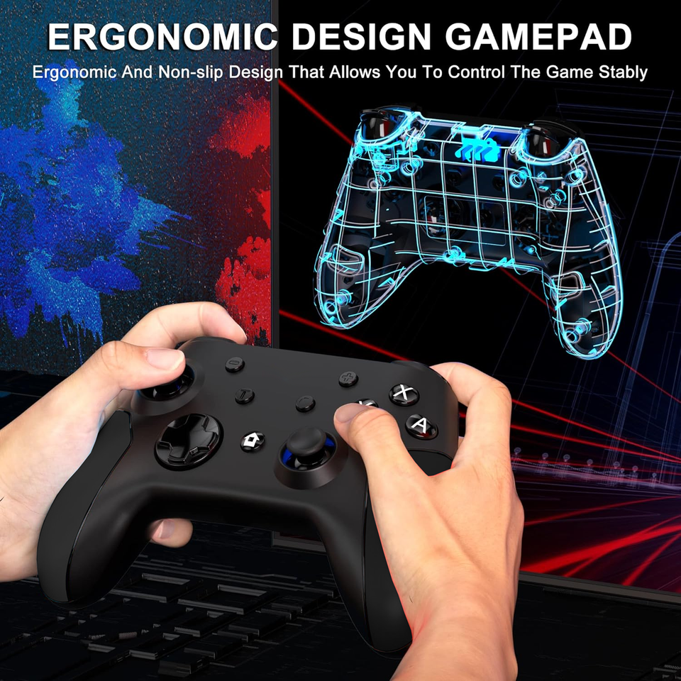 Pro Wireless Game Controller Gamepad Joystick Remote For Nintendo ...