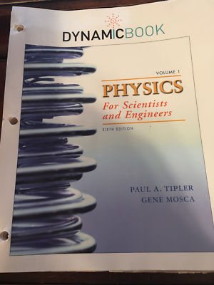 Physics for Scientists and Engineers Volume 1 Mosca Tipler 6 edition ...