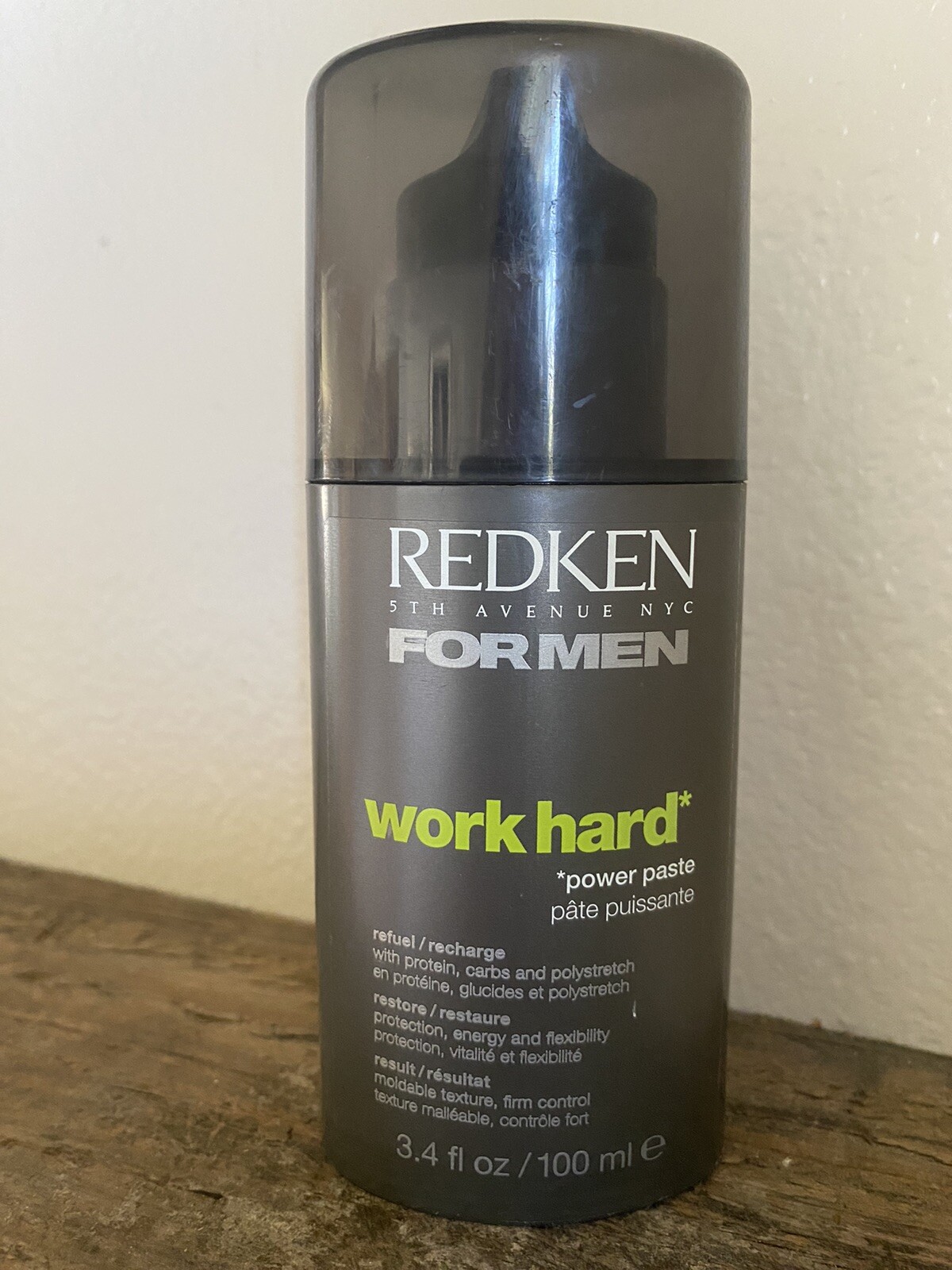 REDKEN For Men Work Hard Molding Power Paste 3.4oz Discontinued | eBay