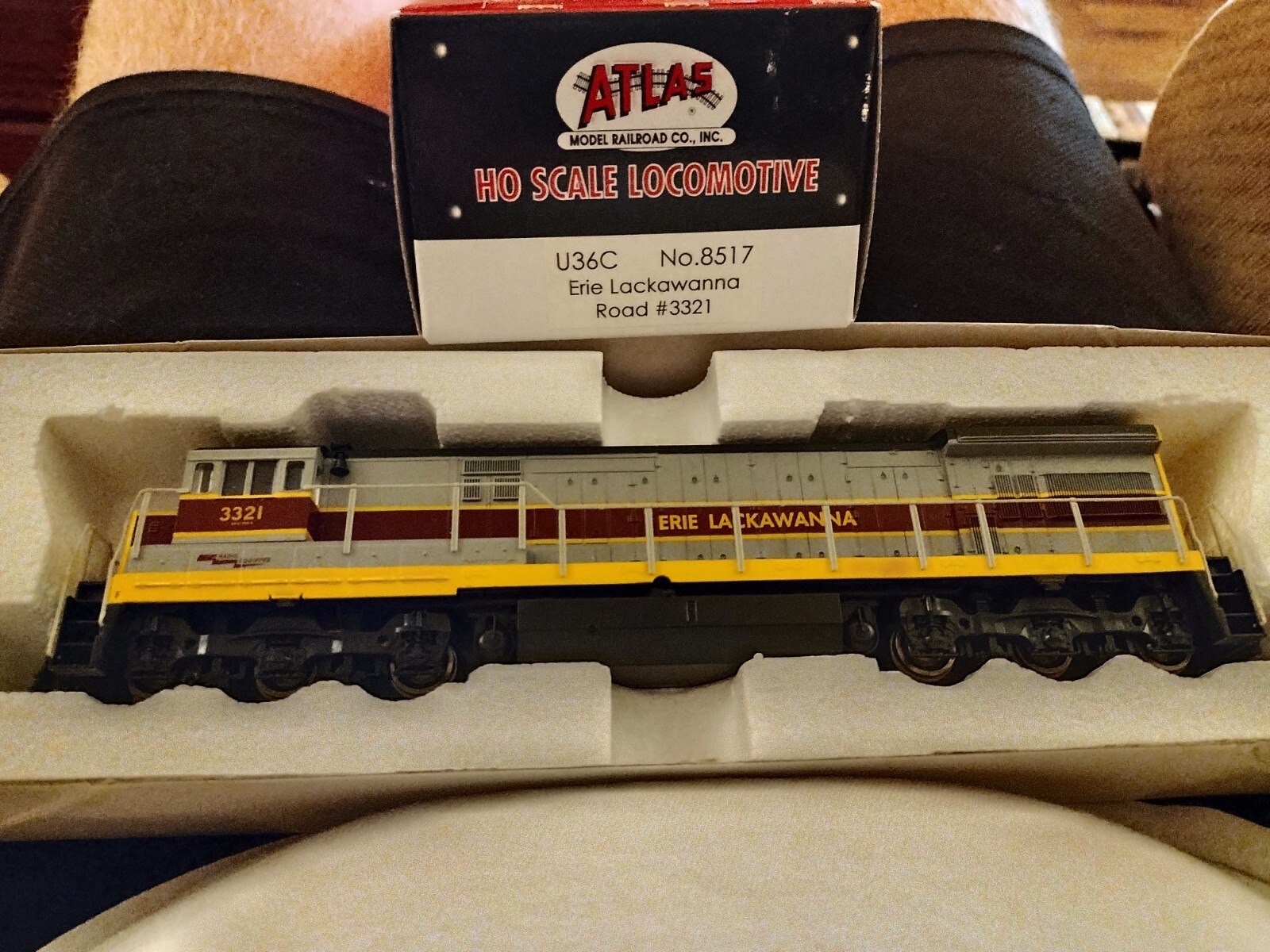Atlas 8517 HO Scale Erie Lackawanna U36C #3321 | eBay