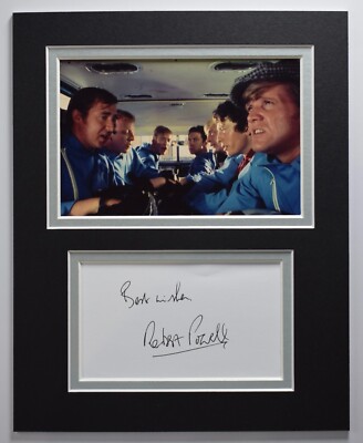 Robert Powell Signed Autograph 10x8 photo display Italian Job Film COA ...