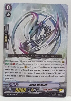 Bushiroad Cardfight Vanguard Neon Messiah G-TD05/014EN Link Joker | eBay