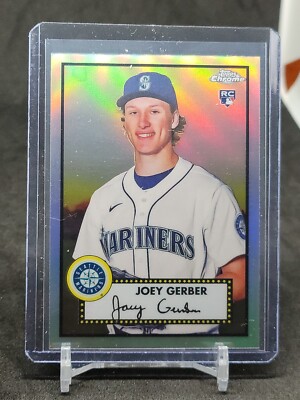 2021 Topps Chrome Platinum Anniversary Joey Gerber Rookie Card | eBay
