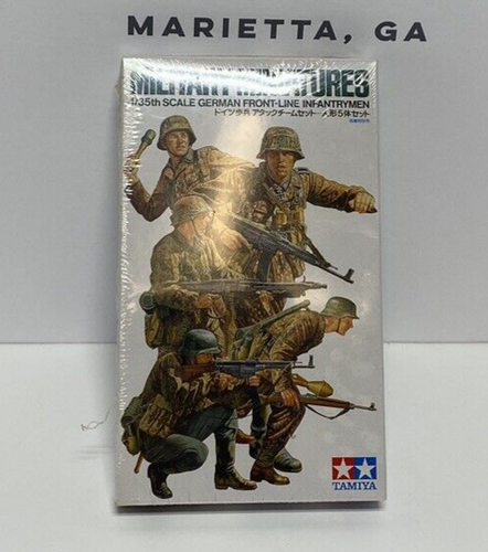 Tamiya Millitary Miniatures 1/35 German Front Line Infantry | eBay
