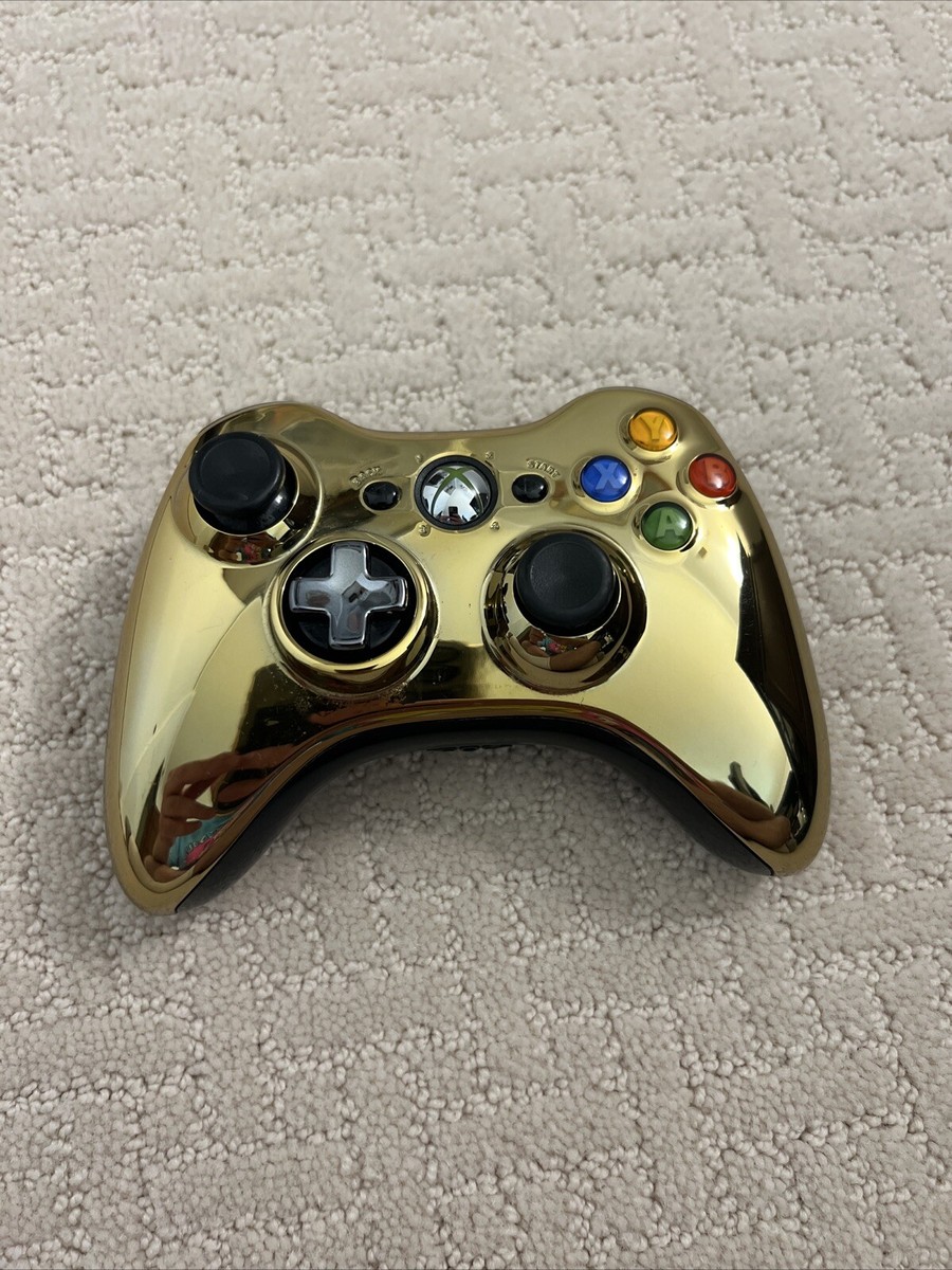 Xbox 360 Controller Gold Amazon.com: Xbox 360 Wireless Controller