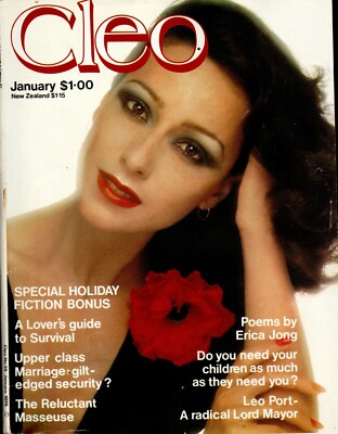 Cleo Australia Magazine - January 1976 - No. 39 - Anna Maryka + Erica ...