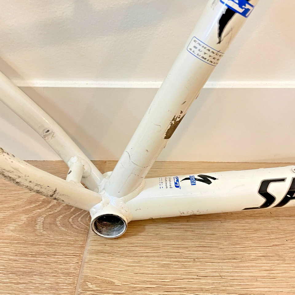 Specialized Rockhopper Comp Frame 17" Mountain Bike 26" Medium White | eBay