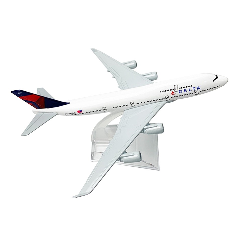 1/400 16cm Delta B747 Alloy Plane Model Alloy Diecast Airplane Model ...