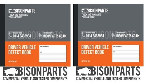 *Tachpro 100202 50 Page Driver Daily Duplicate Defect & Check Books ...