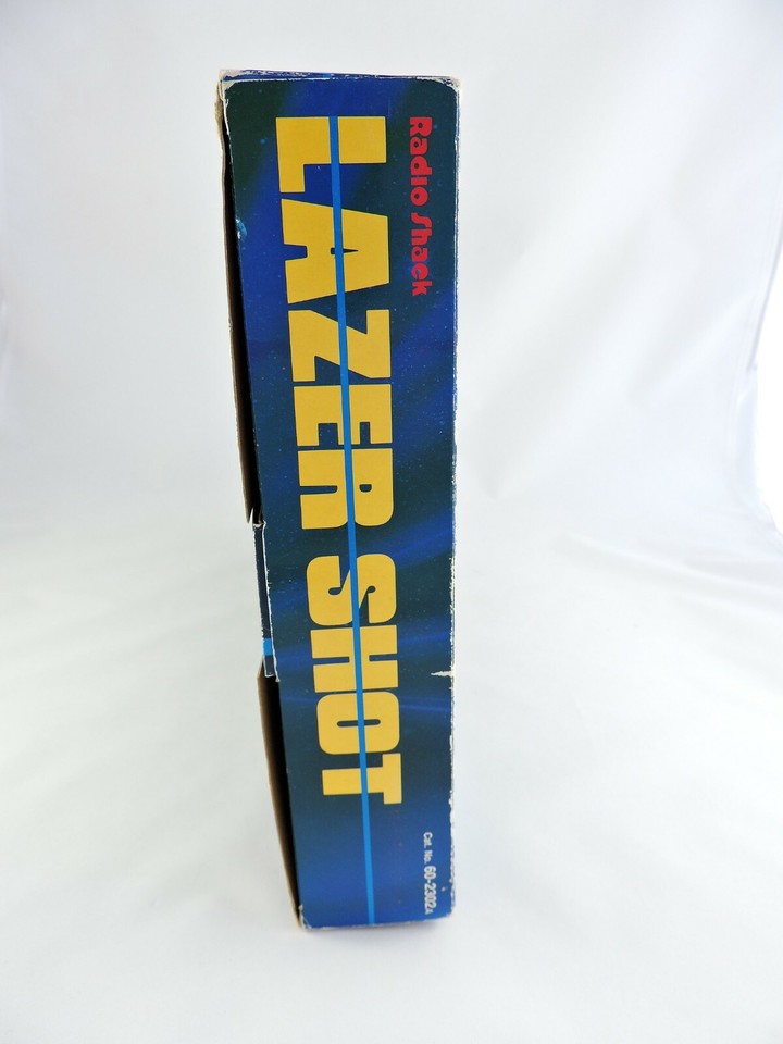 Radio Shack LAZER SHOT target gun set COMPLETE Works electronic laser ...