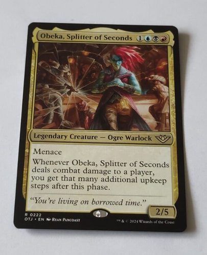 MtG Obeka, Splitter of Seconds (OTJ-0222) Rare English MINT | eBay.de