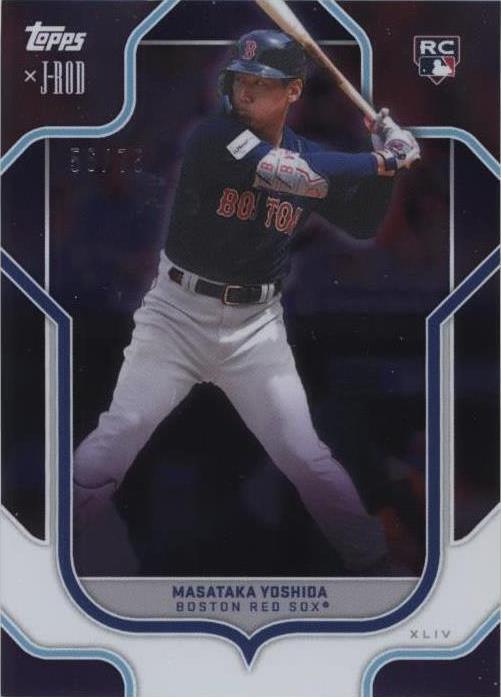 2023 Topps X J-Rod - Masataka Yoshida #8 Purple Foil /75 (RC) for sale ...