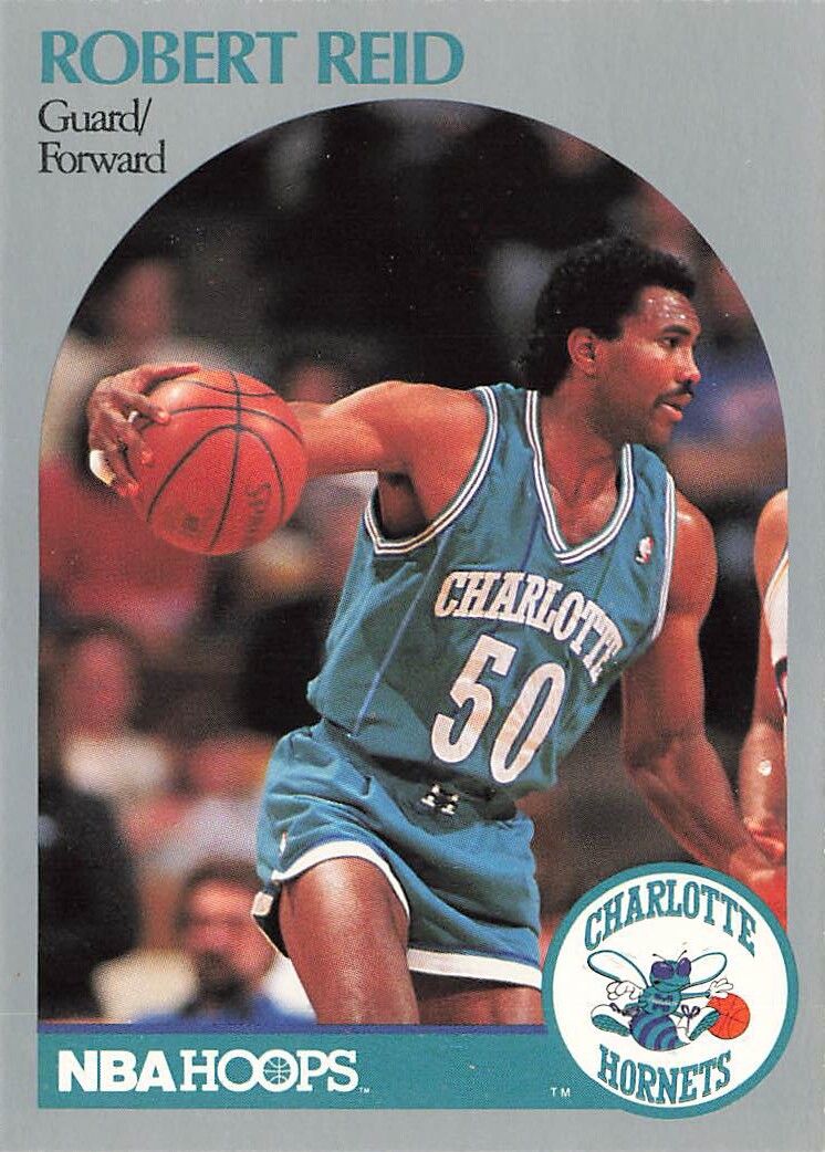 1990 Hoops #58 Robert Reid Charlotte Hornets | eBay