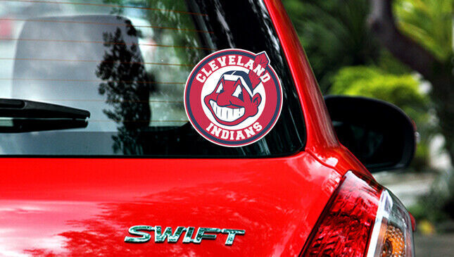 Cleveland Indians Chief Wahoo Circle Vinyl Decal / Sticker ⚾️ | eBay