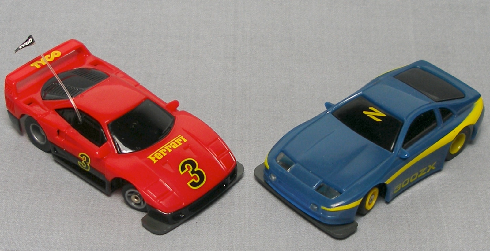 1993 UNUSED TYCO TCR Slotless Slot Car Total Control RACE SET 13ft + 3 ...