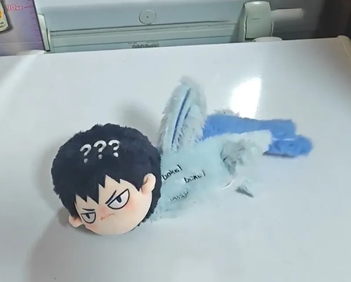Haikyuu!! Tobio Kageyama Flying Fish Plush Doll Toy Sacabambaspis ...