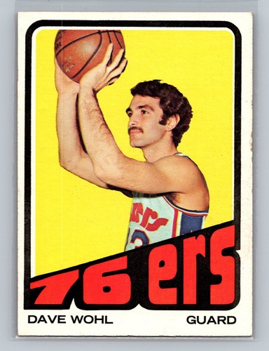 1972-73 Topps Dave Wohl #99 - Philadelphia 76ers - EX to NEAR MINT | eBay