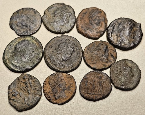 Lot of 11 Late Roman coins | eBay
